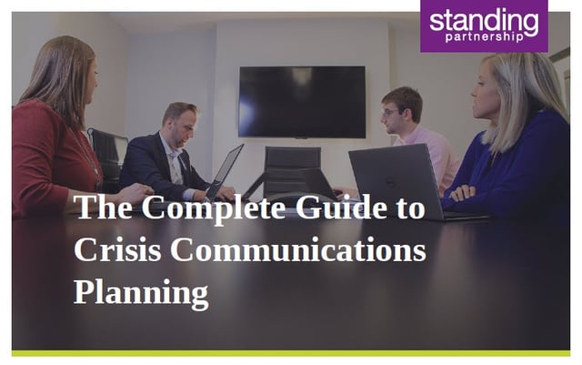 Complete Guide to Crisis Communications Planning
